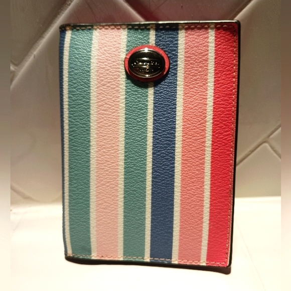Coach | Bags | Colored Striped Coach Wallet | Poshmark